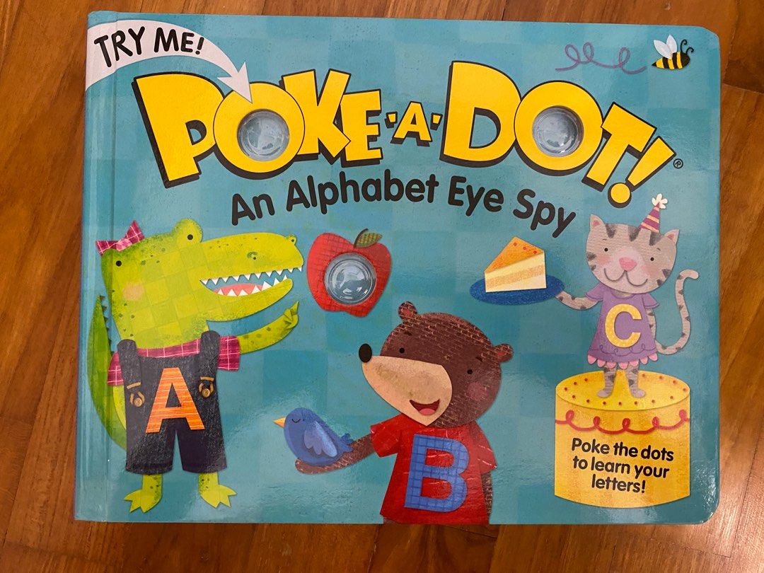 Poke a dot an alphabet eye spy by Melissa and doug, Hobbies & Toys ...