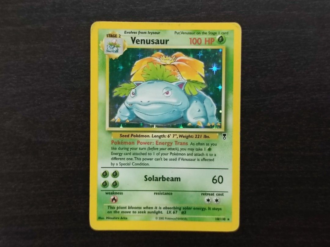 Pokemon Venusaur 18/110 Legendary Collection Holo Rare, Hobbies & Toys ...