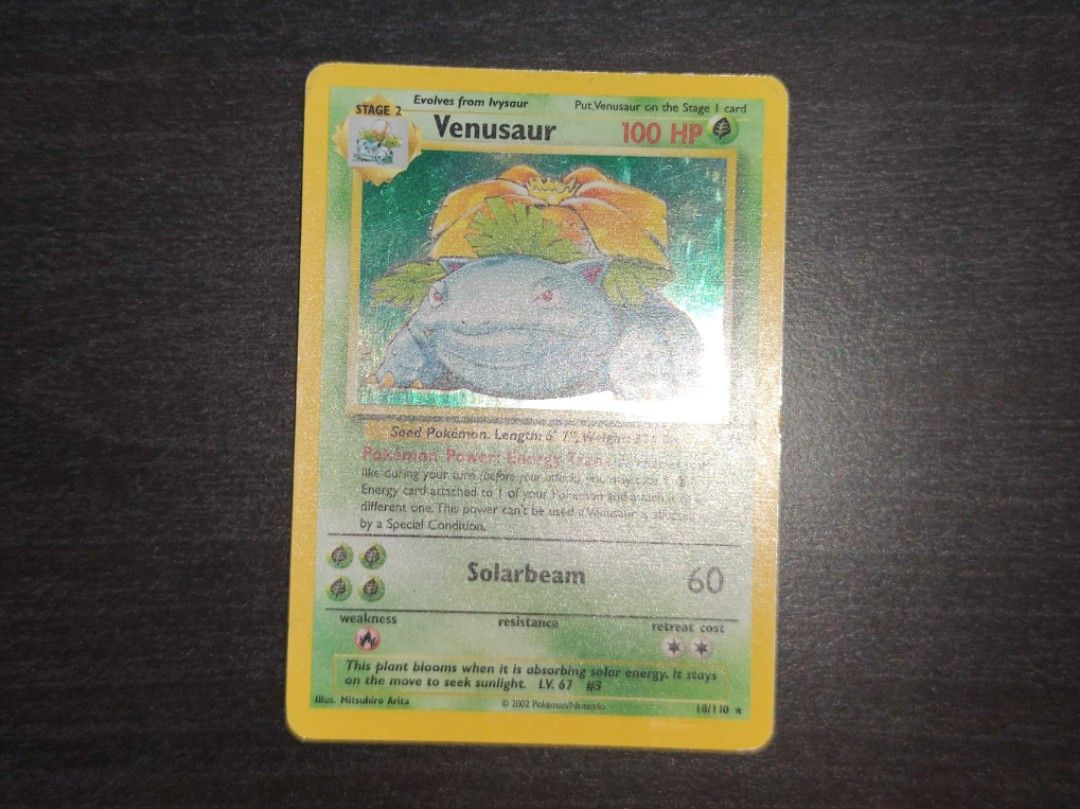 Pokemon Venusaur 18/110 Legendary Collection Holo Rare, Hobbies & Toys ...