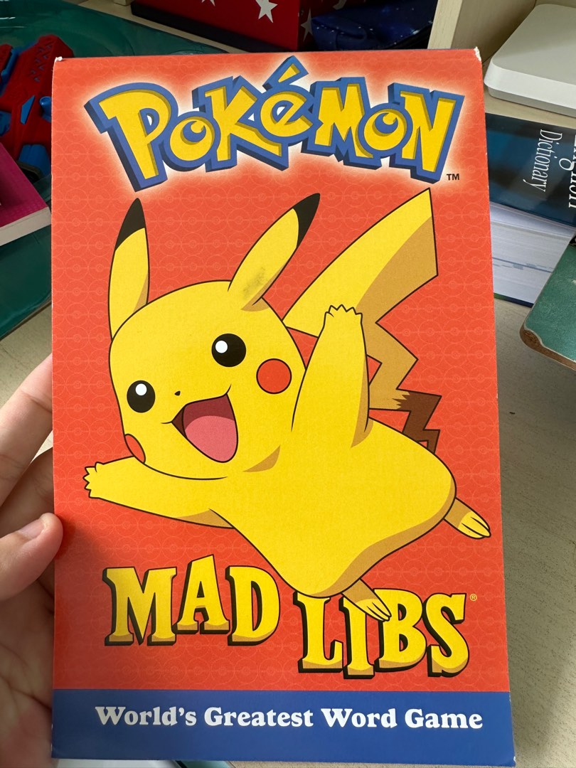 Pokémon mad libs, Hobbies & Toys, Books & Magazines, Children's Books ...