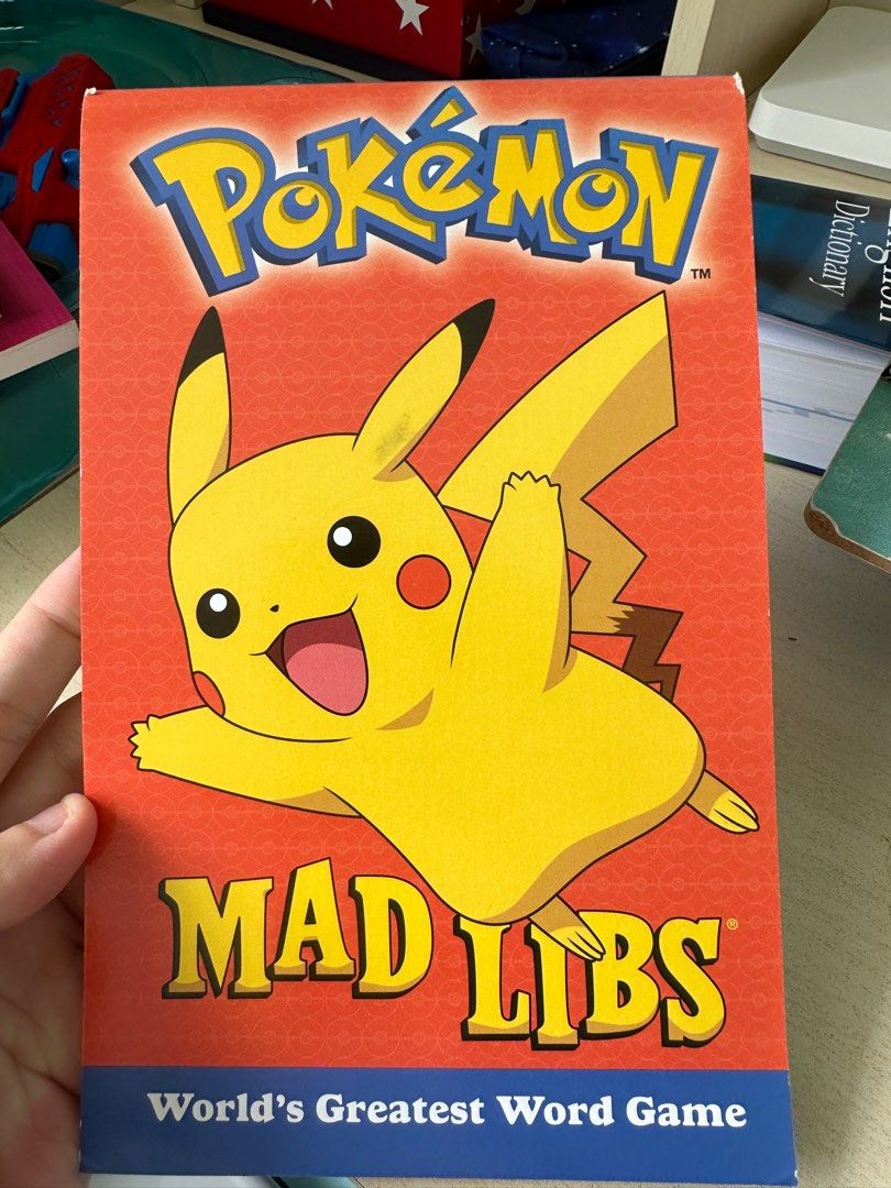 Pokémon mad libs, Hobbies & Toys, Books & Magazines, Children's Books ...