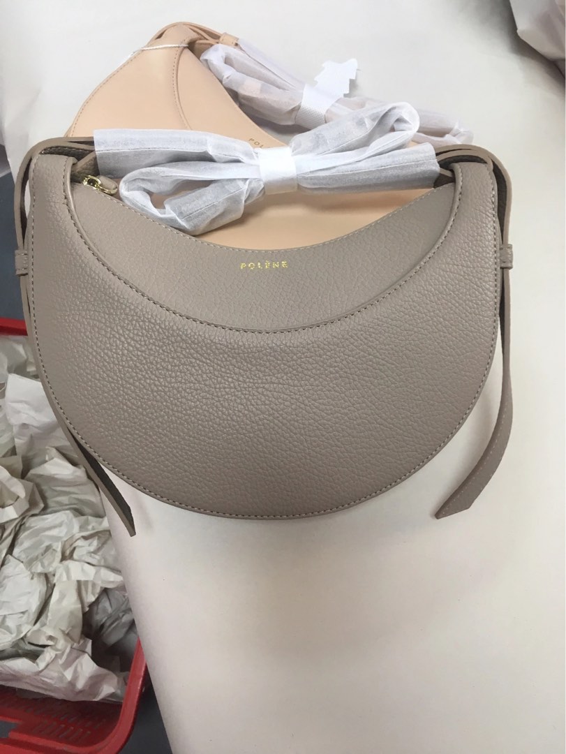 Polene half moon taupe shipping from korea, Luxury, Bags & Wallets on ...
