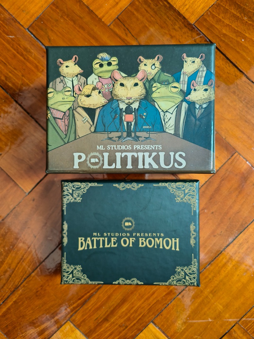 Politikus + Battle of Bomoh Card Game (In Malay Language), Hobbies ...