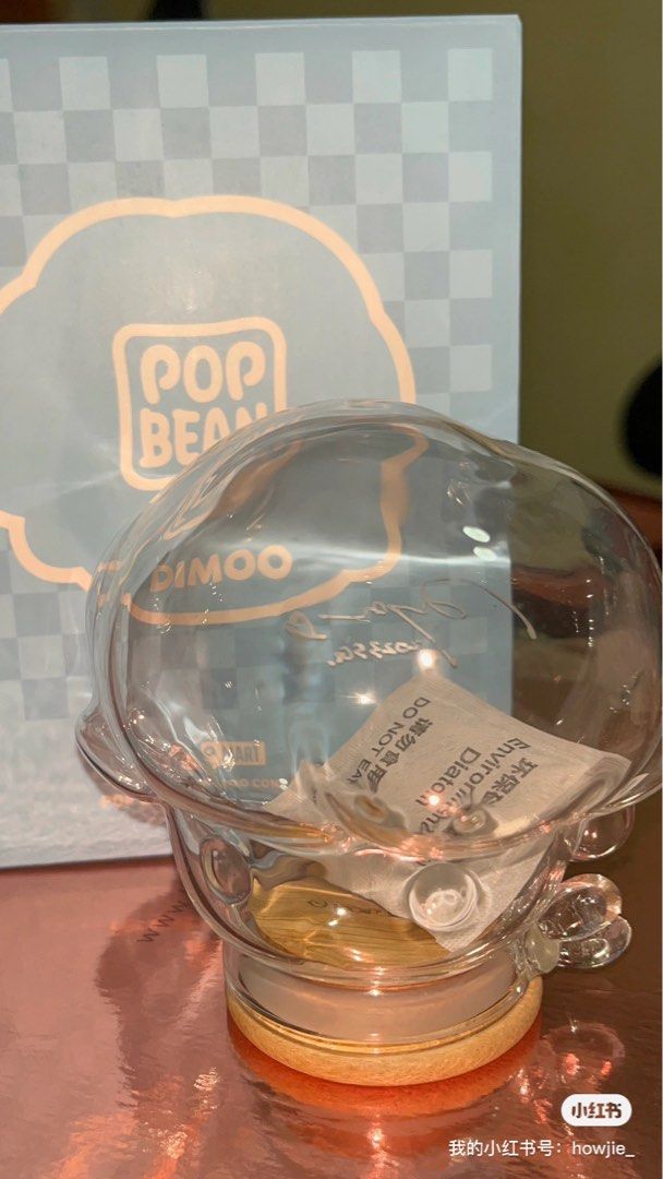 Pop Bean - Dimoo Glass Jar With Signature, Hobbies & Toys, Toys & Games ...