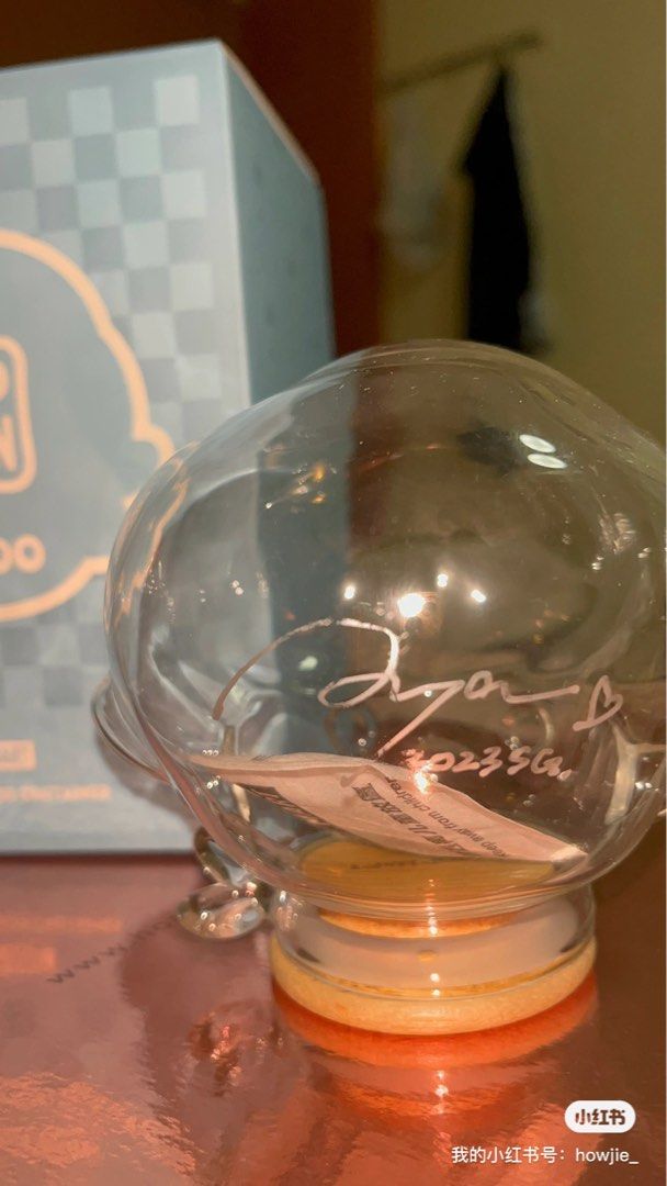 Pop Bean - Dimoo Glass Jar With Signature, Hobbies & Toys, Toys & Games ...