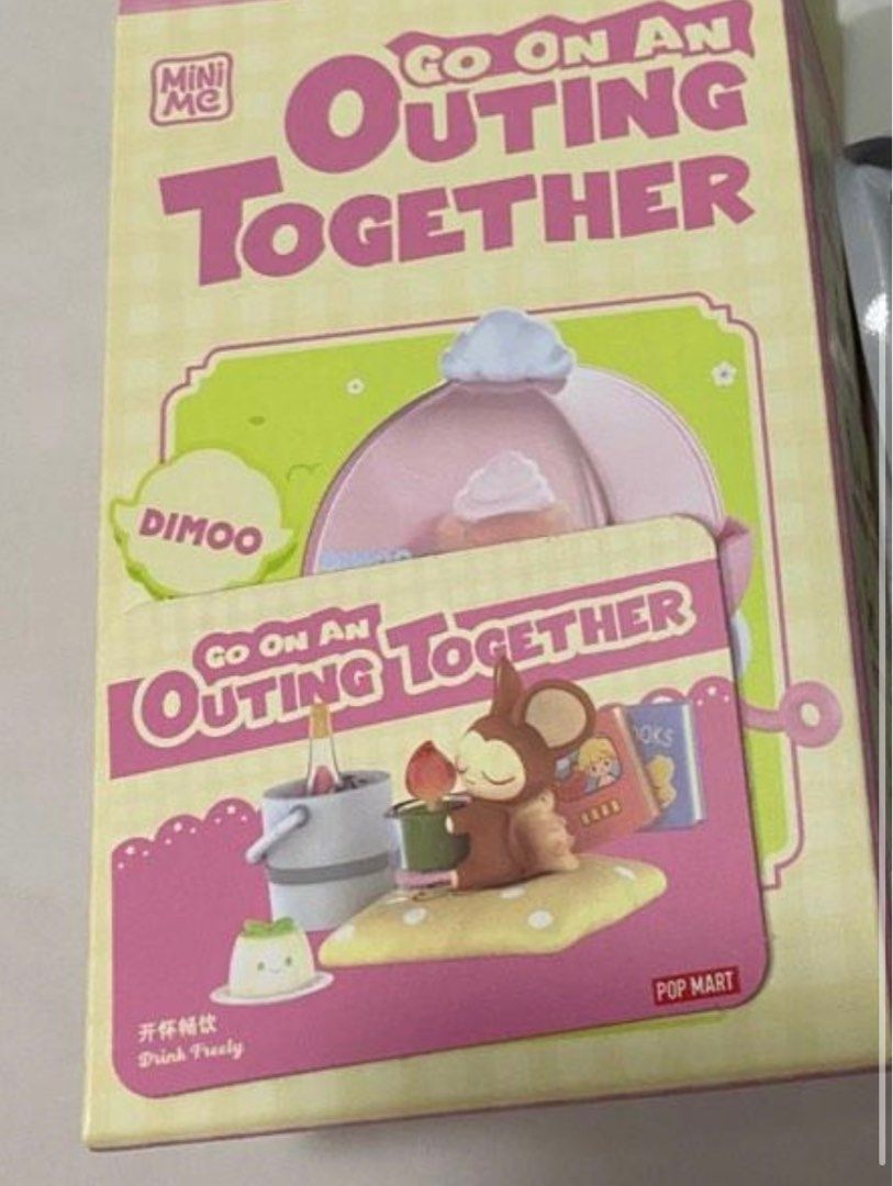 Popmart Dimoo Go on an outing together, Hobbies & Toys, Memorabilia ...