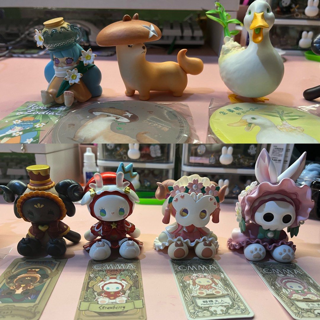 POPMart Misc Assorted Figures | Vegetable Fairy, Flower Zodiac, Emma ...