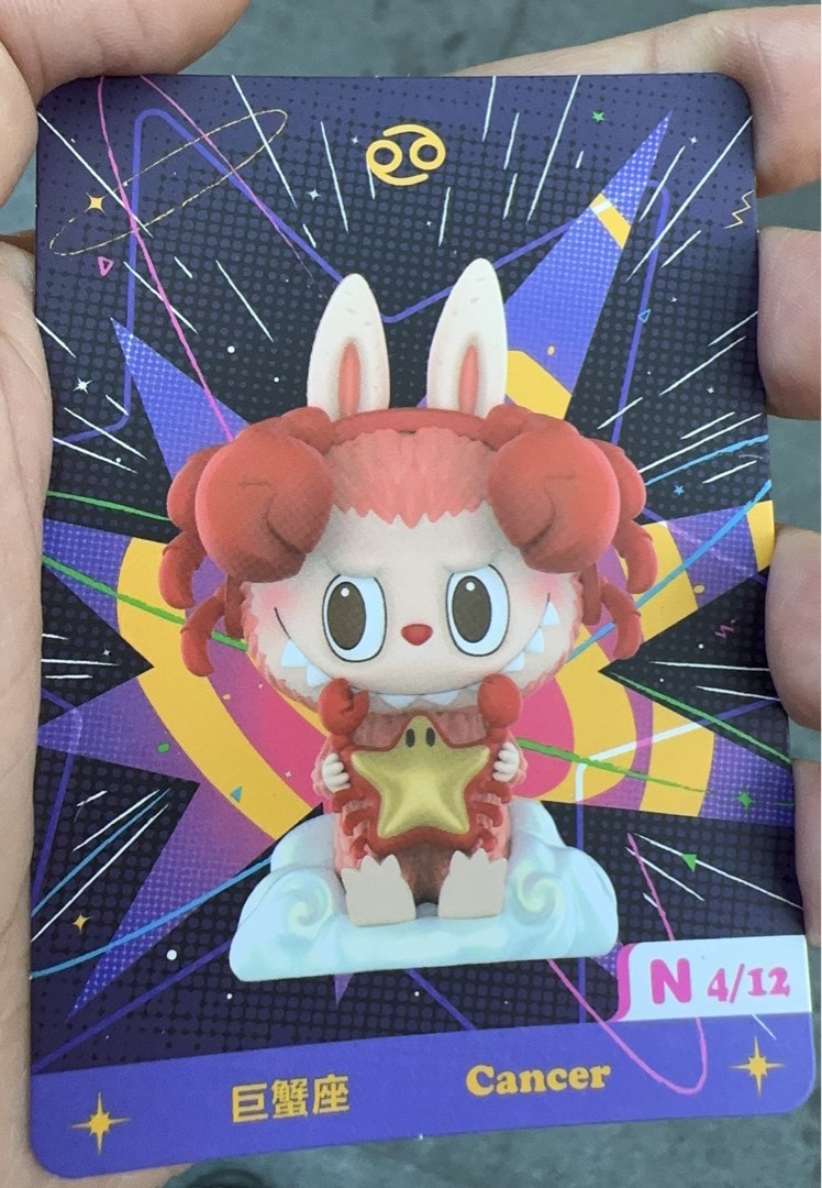 Popmart The Monsters (Labubu) x Constellation (Cancer) Blind boxes ...