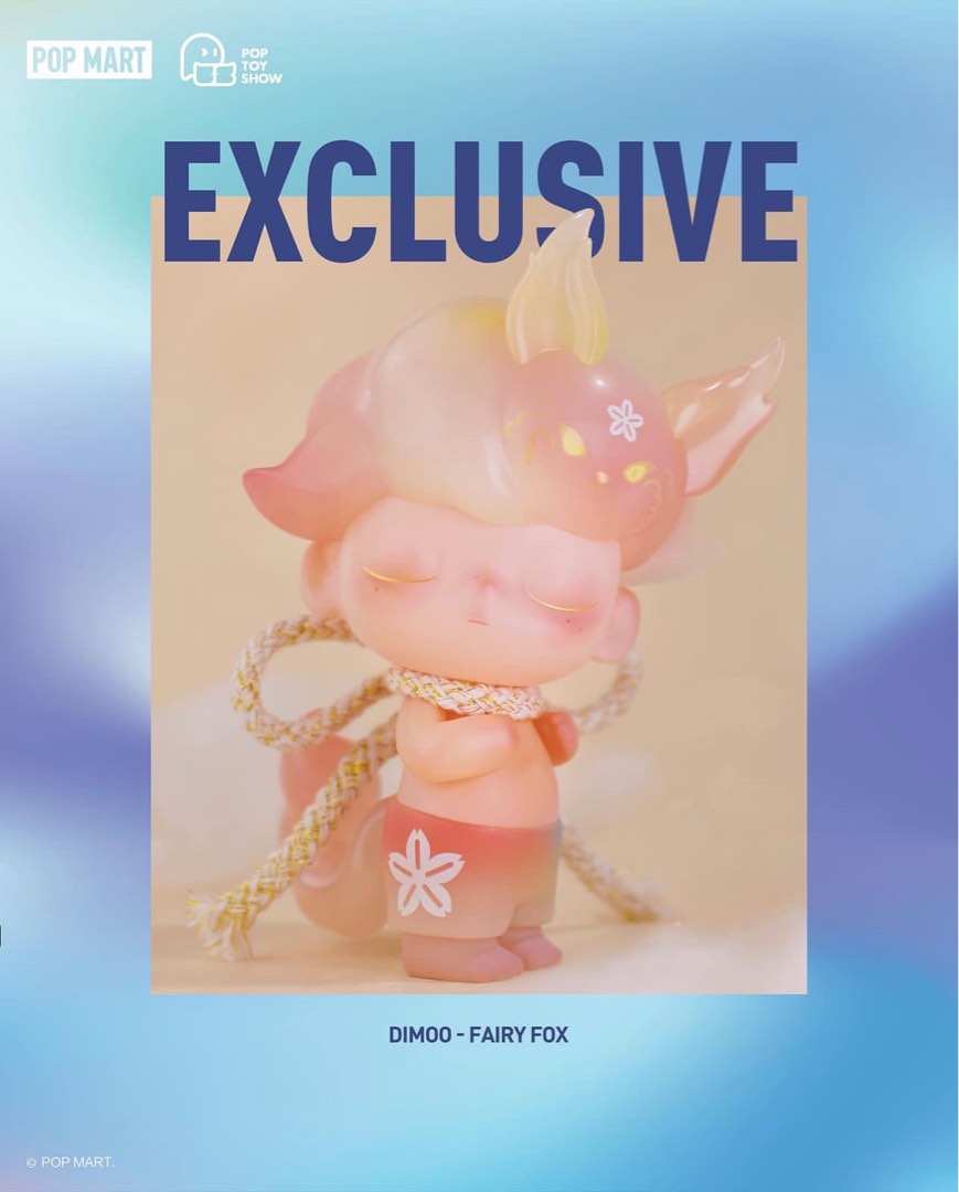 PopToyShow Exclusive Dimoo Fairy Fox, Hobbies & Toys, Toys & Games on ...