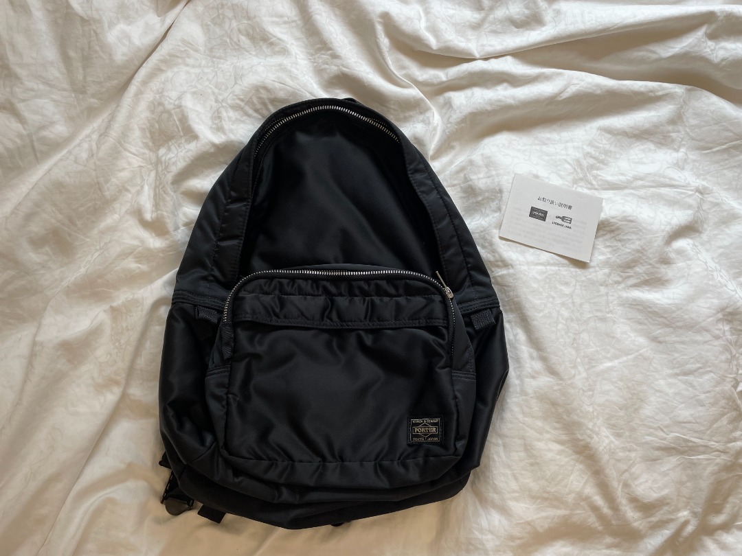 PORTER Tokyo Backpack Black (TANKER DAYPACK), 女裝, 手袋及銀包, 背囊 - Carousell