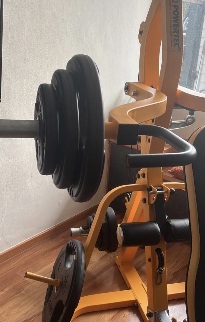 Powertec Leverage Gym Full Set, Sports Equipment, Exercise & Fitness ...