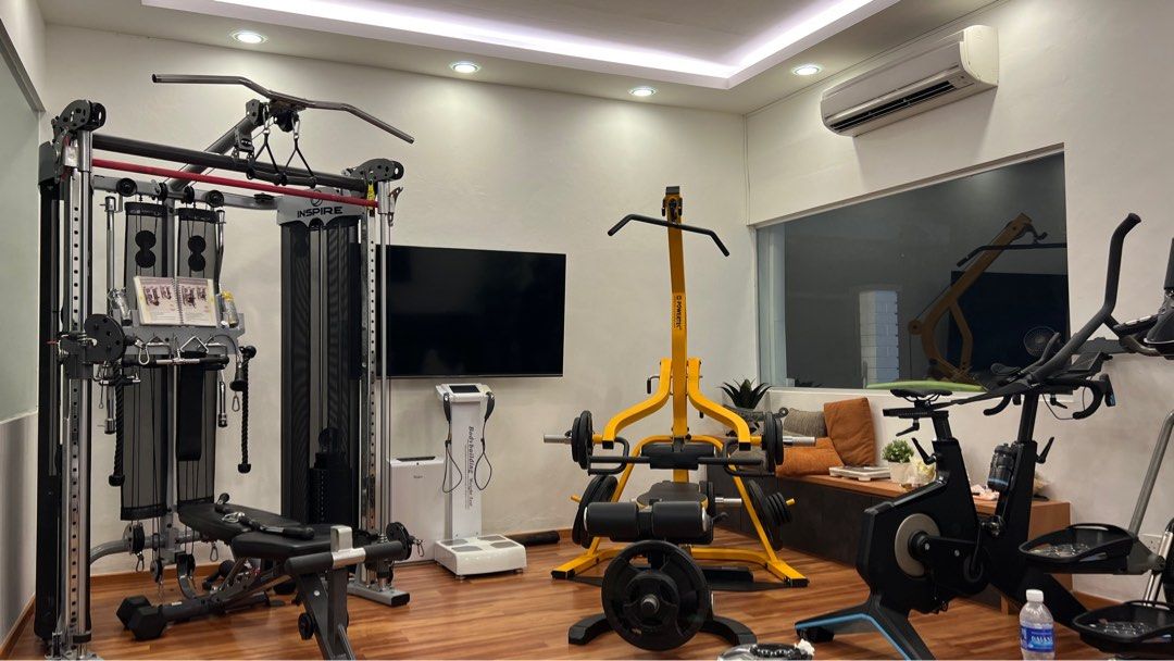 Powertec Leverage Gym Full Set, Sports Equipment, Exercise & Fitness ...
