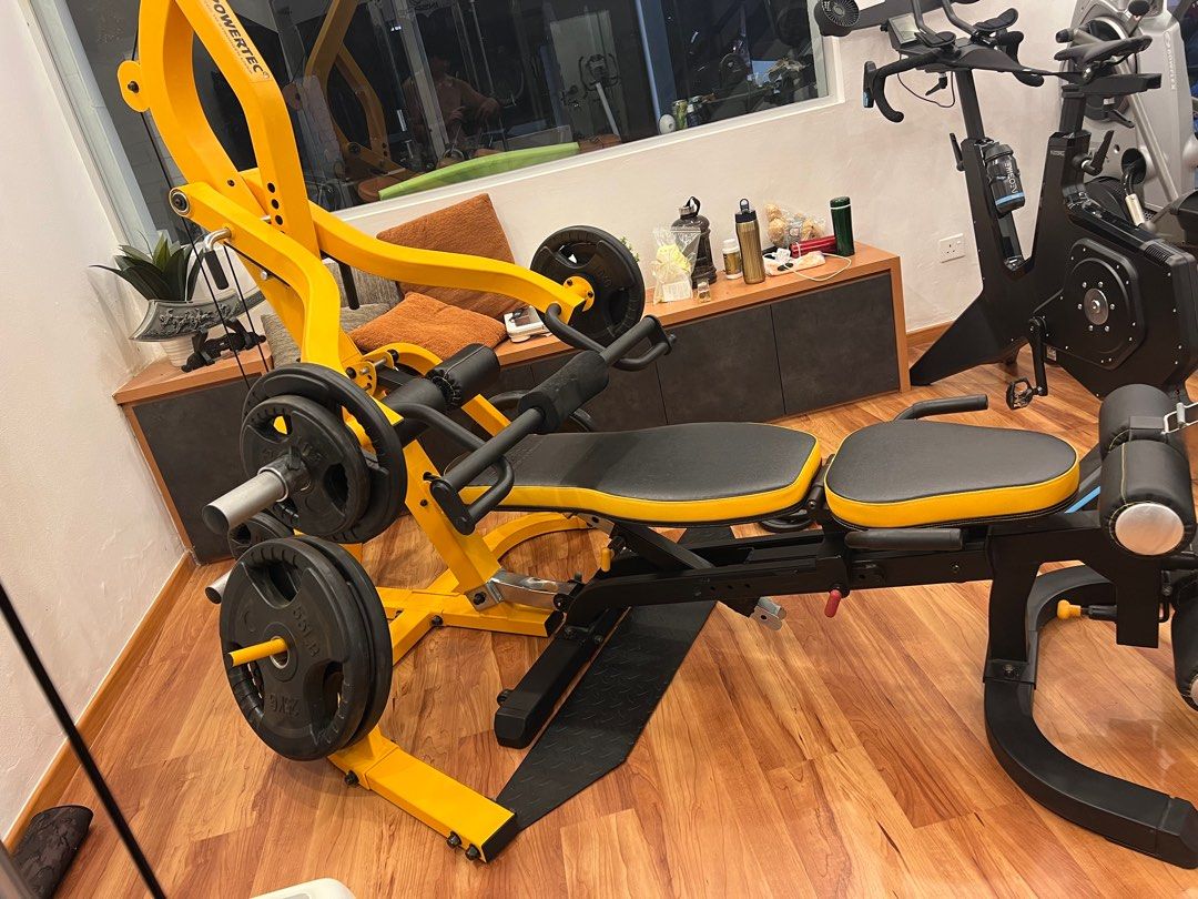 Powertec Leverage Gym Full Set, Sports Equipment, Exercise & Fitness ...