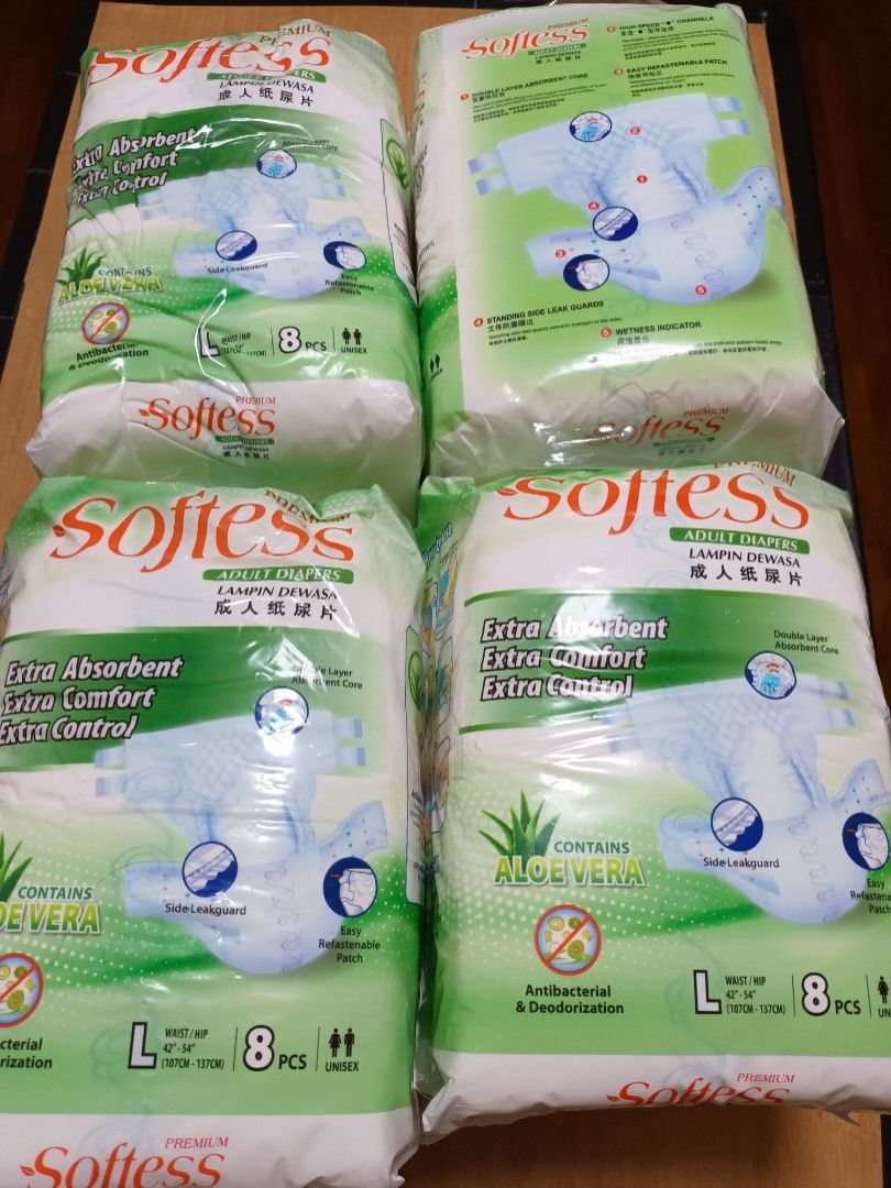 FREE 1 Premium adult diaper-Buy 3 free 1, Health & Nutrition, Assistive ...