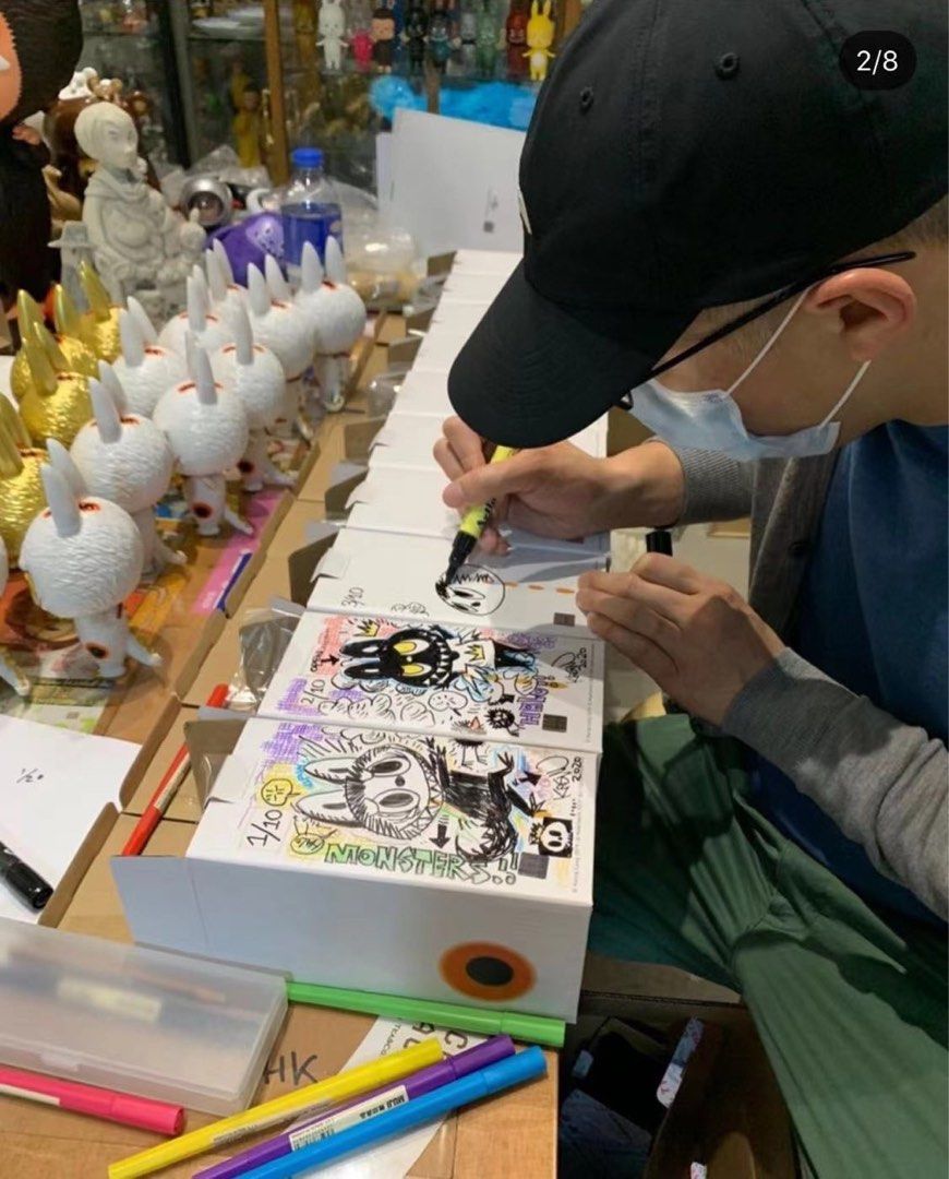 [Pre-Order] How2work x Labubu Zimomo Maneki Neko (Japan exclusive ...