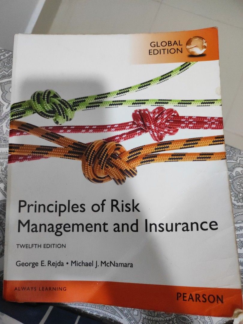 Principles of risk management and insurance for actuaries, Hobbies ...