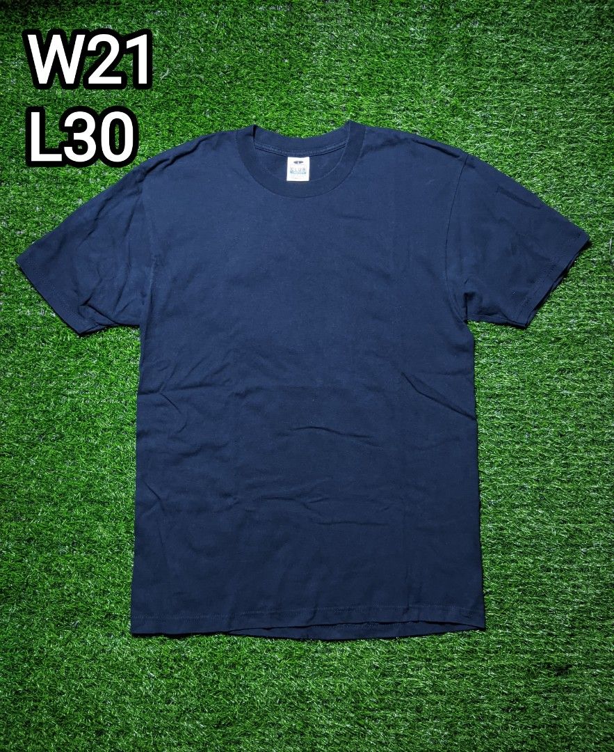 PRO CLUB navy blue, Men's Fashion, Tops & Sets, Tshirts & Polo Shirts ...