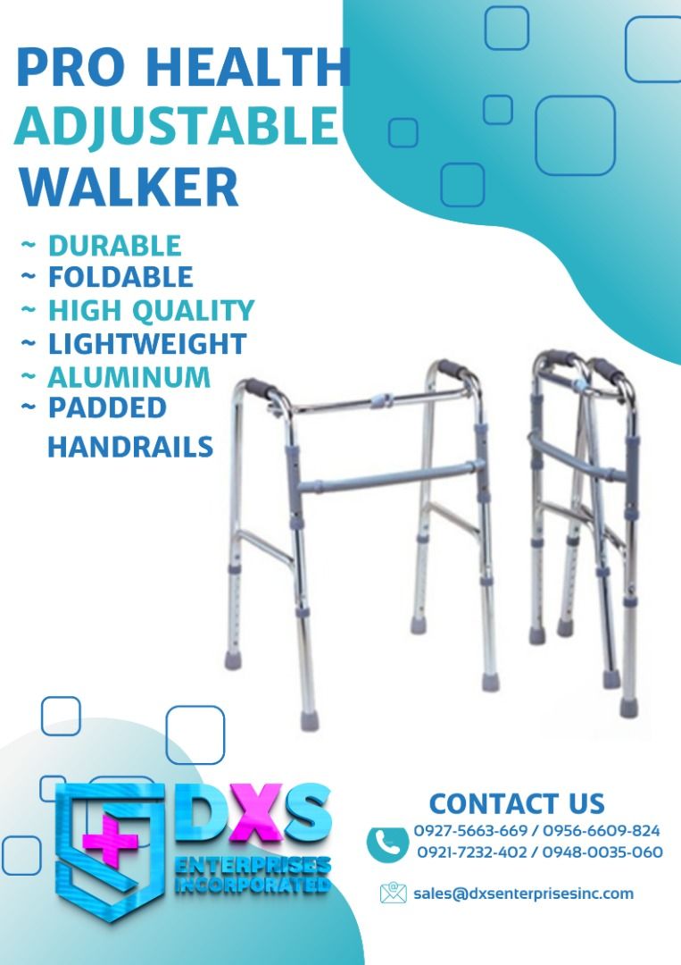 PRO HEALTH WALKER WITHOUT WHEELS, Health & Nutrition, Medical Supplies ...