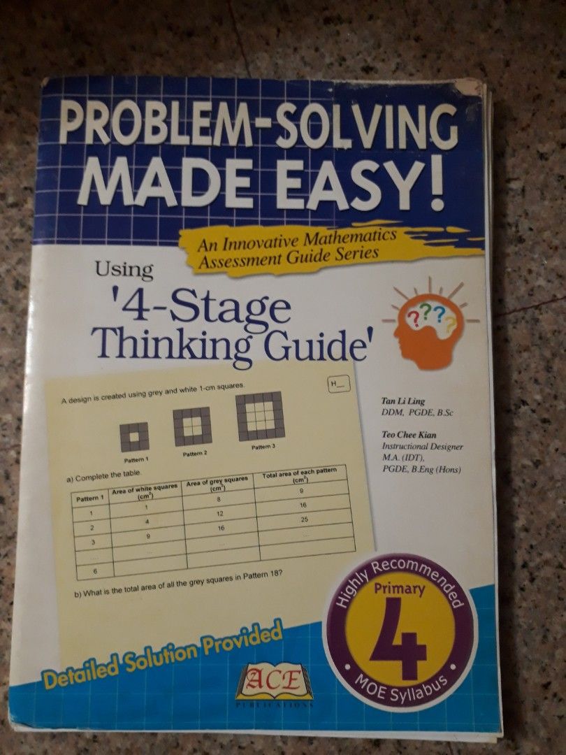 Problem Solving Made Easy.P4., Hobbies & Toys, Stationery & Craft ...