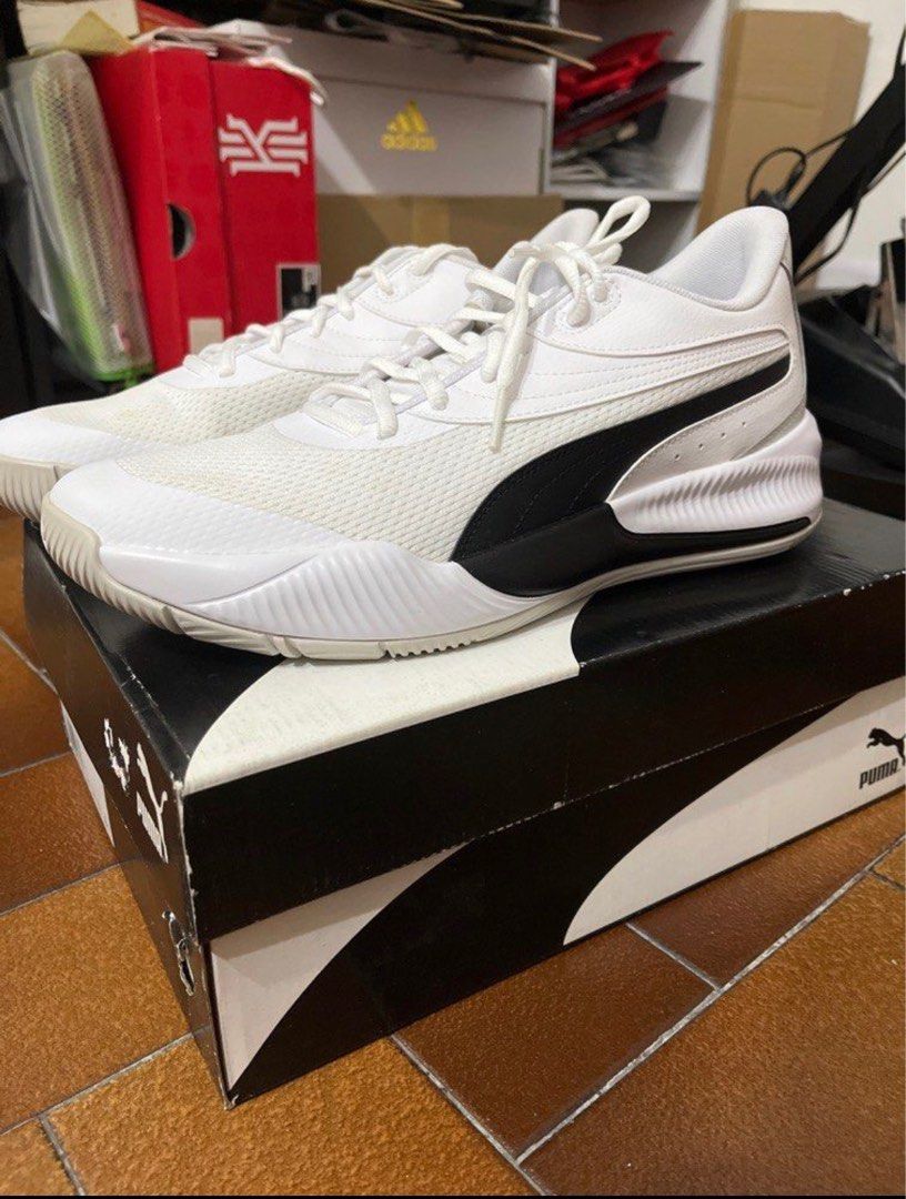 Puma triple basketball shoes, Men's Fashion, Footwear, Sneakers on ...