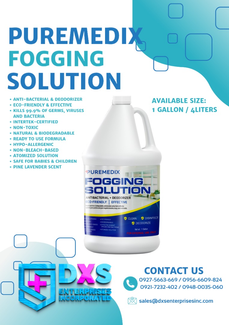 PUREMEDIX FOGGING SOLUTION, Health & Nutrition, Medical Supplies ...