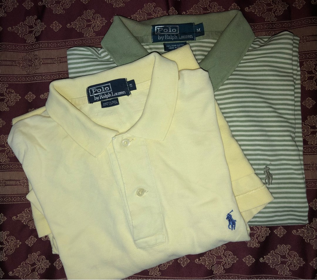 Ralph Lauren polo shirts as pack, Men's Fashion, Tops & Sets, Tshirts & Polo Shirts on Carousell