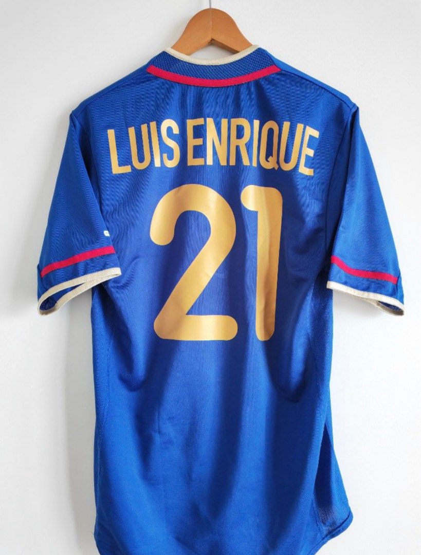 Rare #21 Luis Enrique Barcelona 2001 soccer/football jersey/kit rare ...