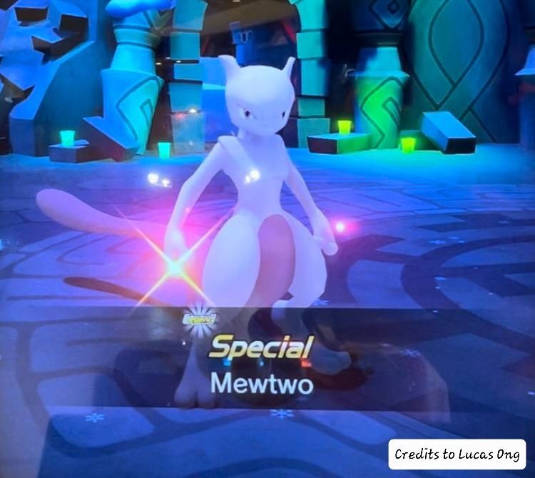 RARE Authentic Official MEWTWO Promo Gold Shiny Special Disk Pokemon ...