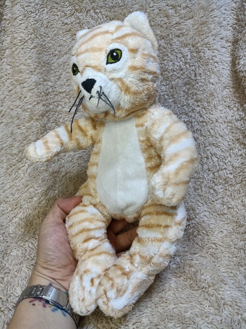 RARE IKEA GINGER TABBY CAT PLUSH TOY, Hobbies & Toys, Toys & Games on ...