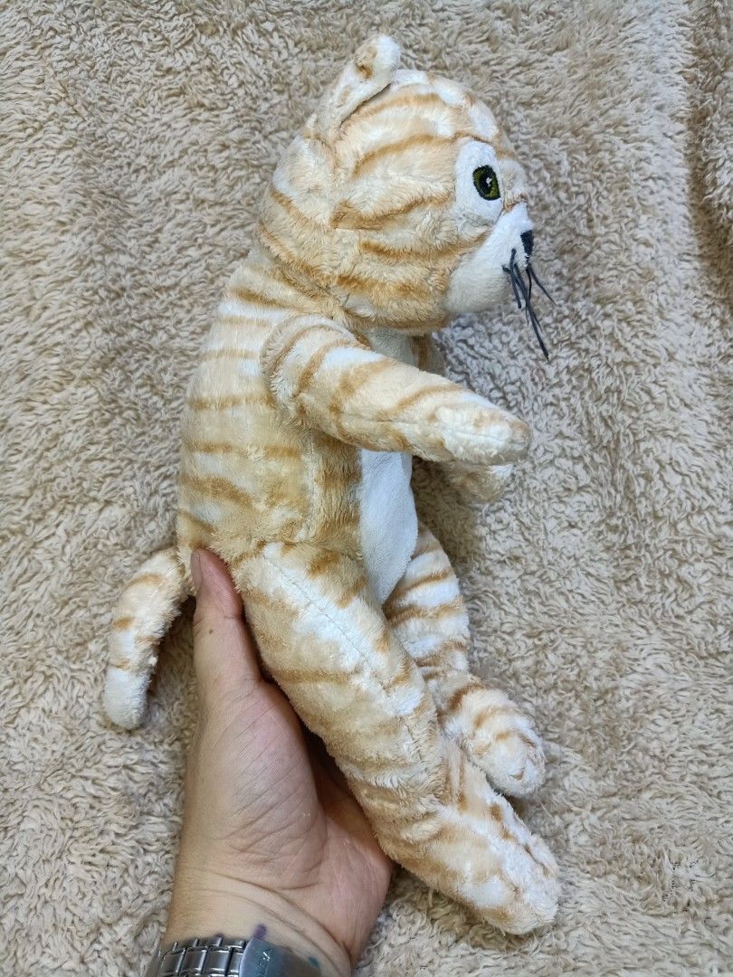 RARE IKEA GINGER TABBY CAT PLUSH TOY, Hobbies & Toys, Toys & Games on ...