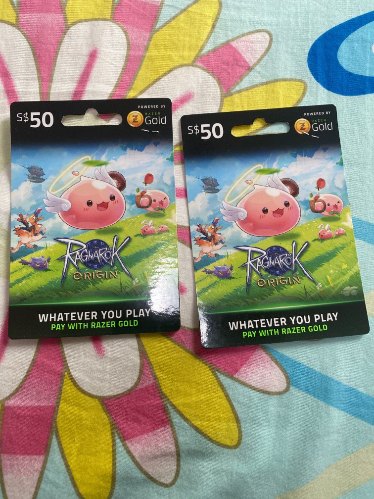 Razer Gold cards, Video Gaming, Gaming Accessories, Game Gift Cards ...