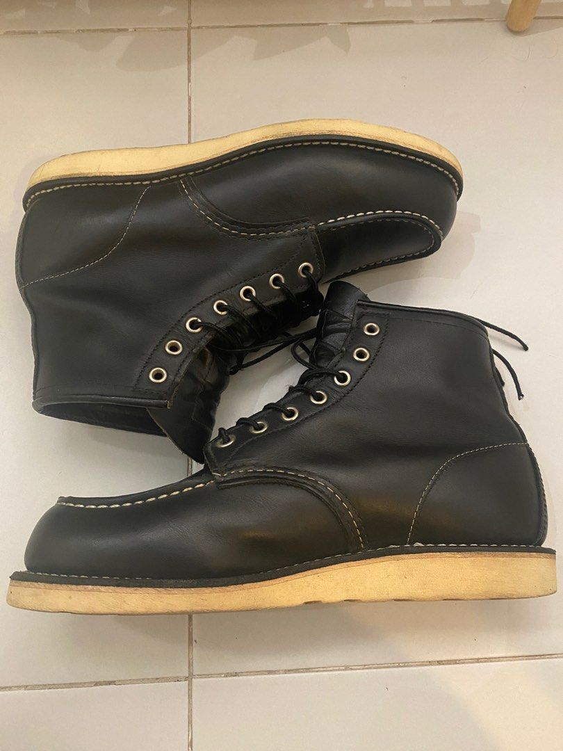 Red Wing Moc Toe 9075, Men's Fashion, Footwear, Boots on Carousell