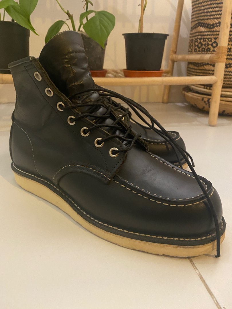 Red Wing Moc Toe 9075, Men's Fashion, Footwear, Boots on Carousell