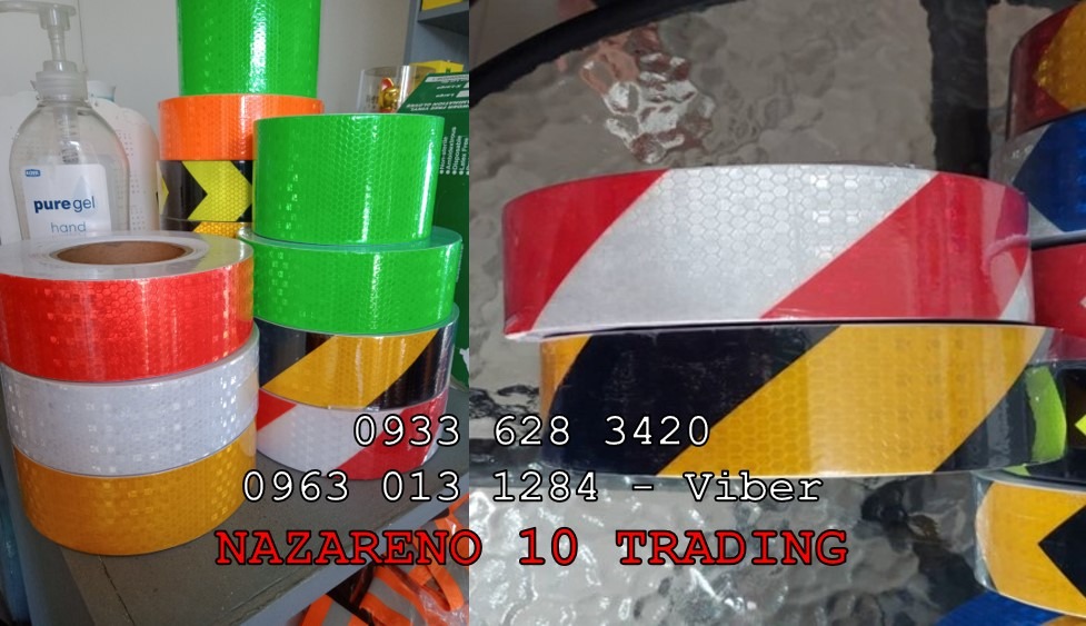 Reflective Sticker Plain and Diagonal Stripes, Looking For on Carousell