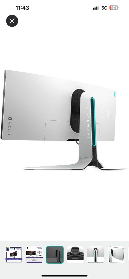 [Refurbished] Dell Alienware AW3420DW Curved 34" WOHD Monitor, TV ...