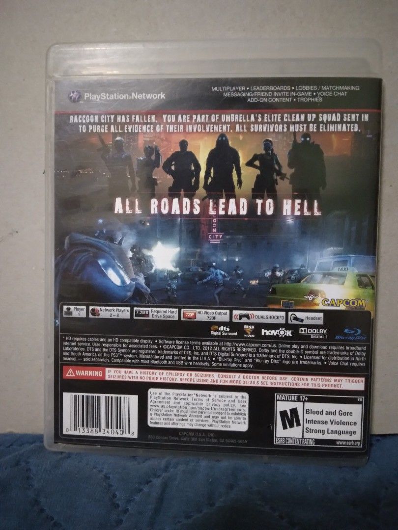 Resident Evil: Operation Raccon City, Video Gaming, Video Games ...