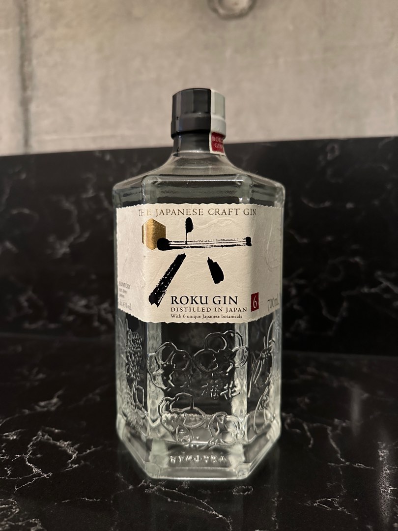 Roku Gin 700ml, Food & Drinks, Alcoholic Beverages on Carousell