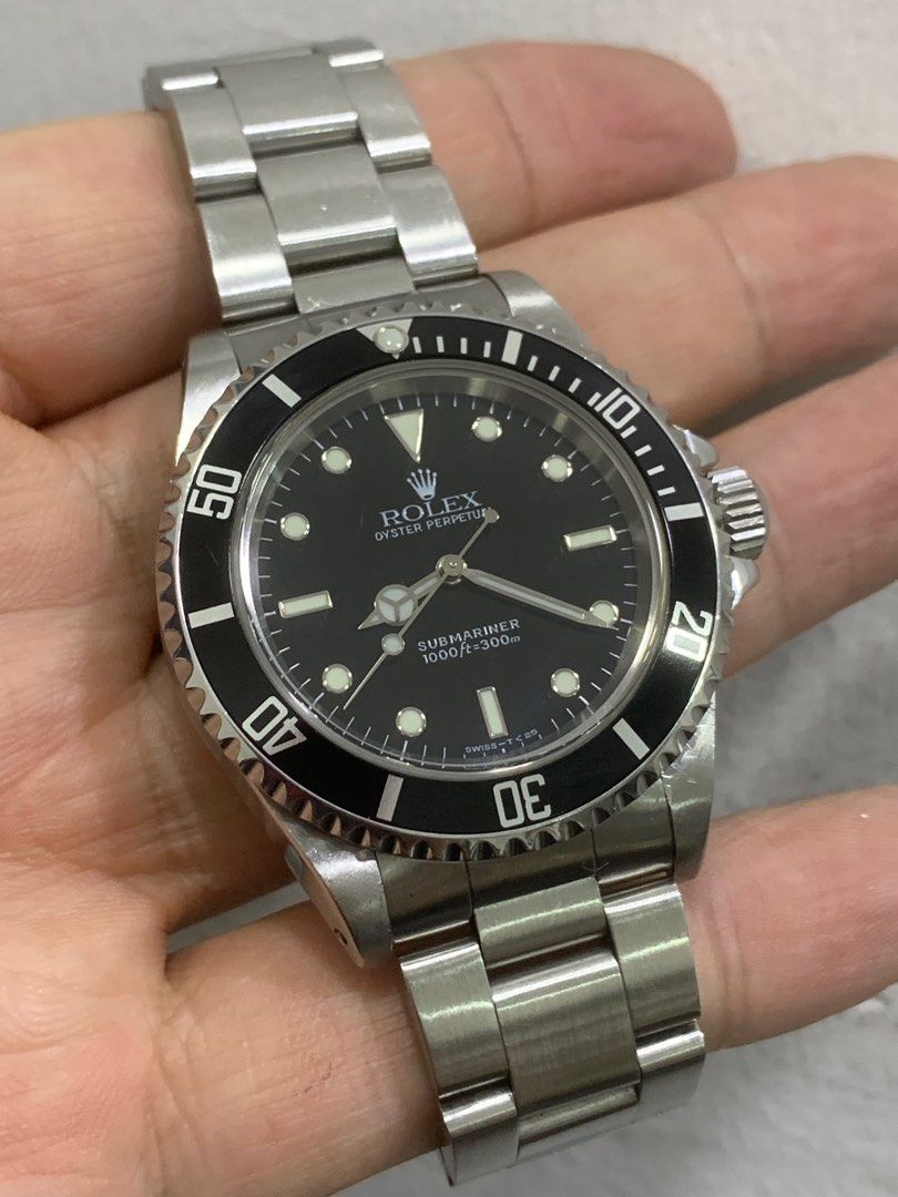 Rolex 14060 Submariner Tritium Full SetCheapest!, Luxury, Watches on ...