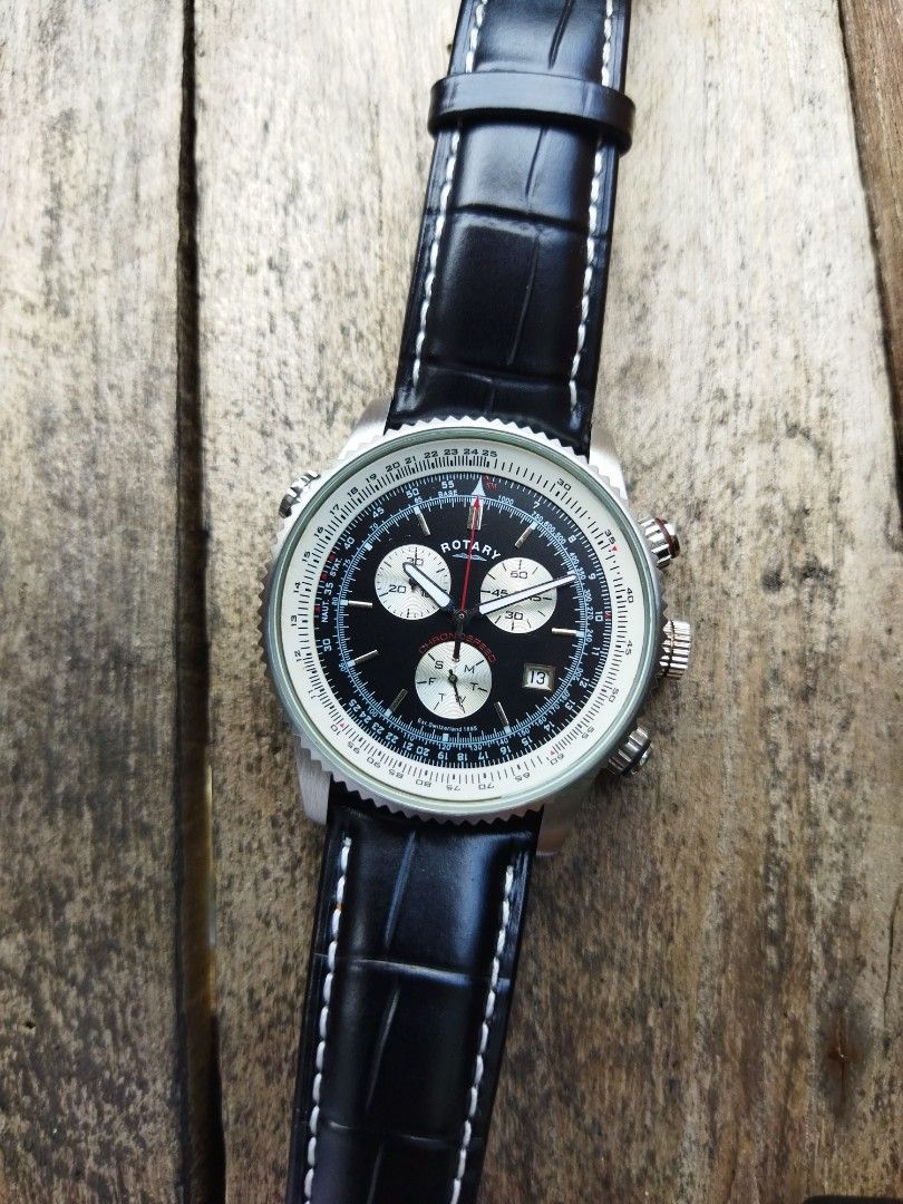 Rotary Chronograph Chronospeed, Men's Fashion, Watches & Accessories ...