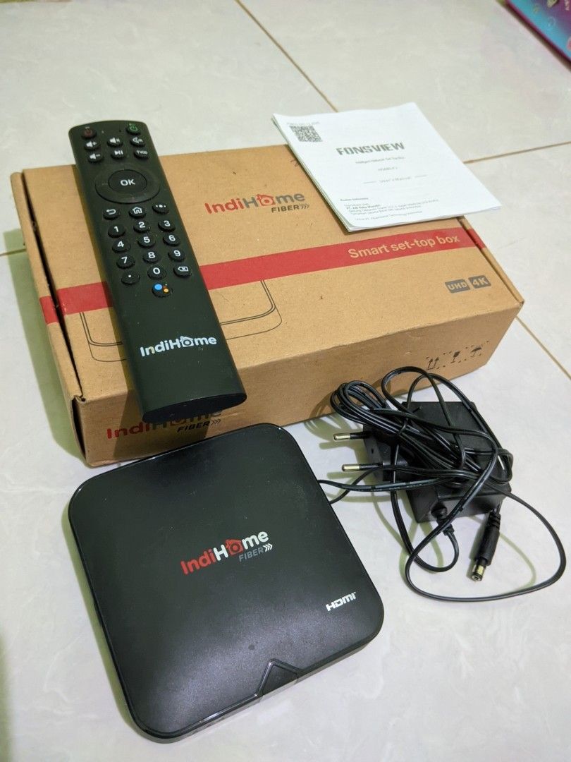 Router STB IndiHome HG680-FJ, Elektronik, TV & Perlengkapan Hiburan di Carousell