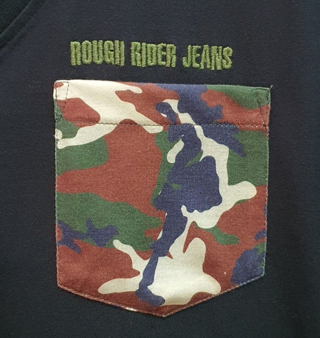 RRJ Rough Rider Jeans Shirt (Black), Men's Fashion, Tops & Sets ...