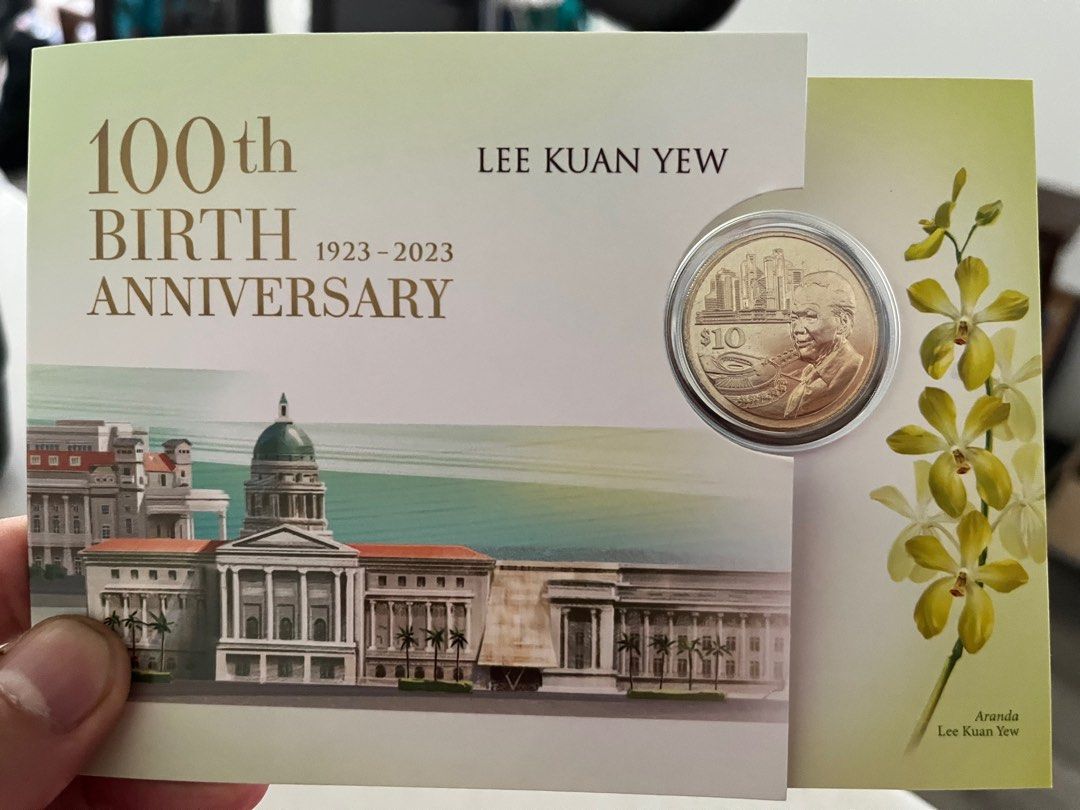 S$10 LKY coin 100th birth anniversary of PM Lee Kuan Yew, Hobbies ...