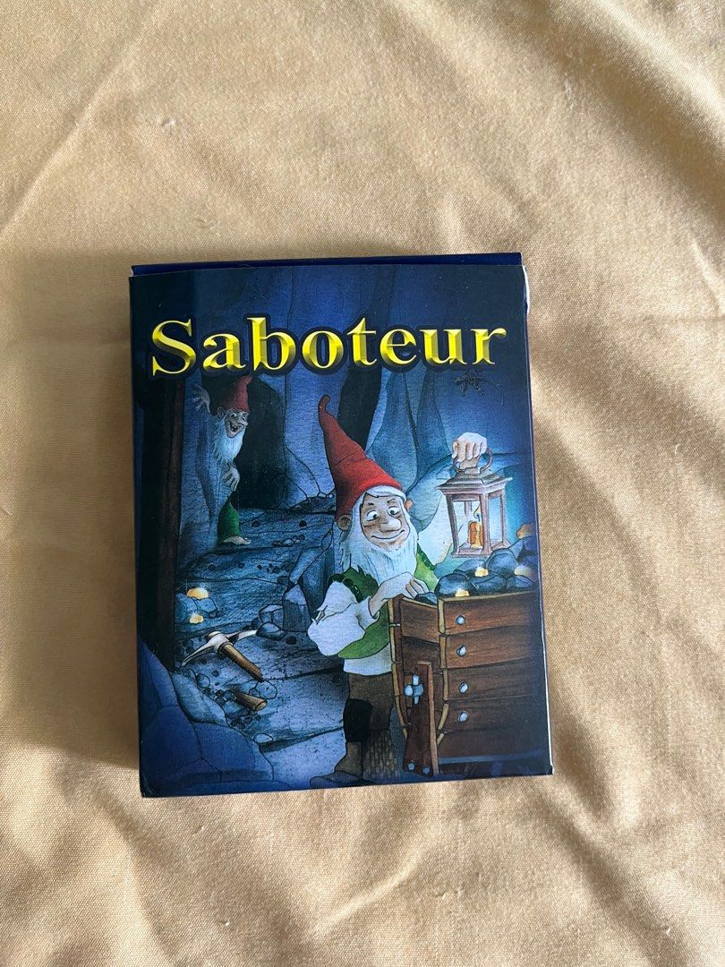 Saboteur Card Game, Hobbies & Toys, Toys & Games on Carousell
