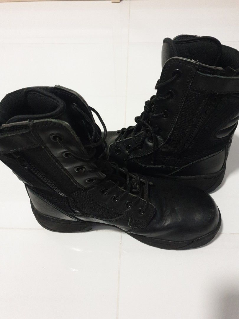 SAF Combat Safety Boots, Men's Fashion, Footwear, Boots on Carousell