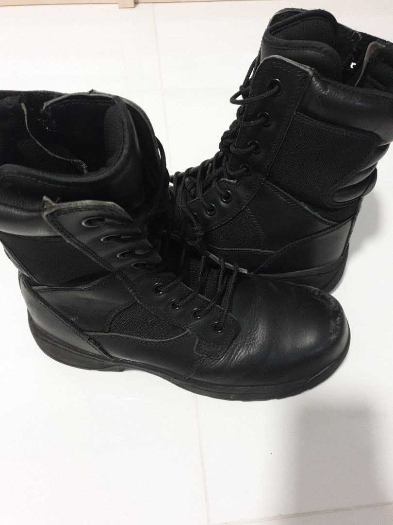 SCDF Combat Safety Boots, Men's Fashion, Footwear, Boots on Carousell