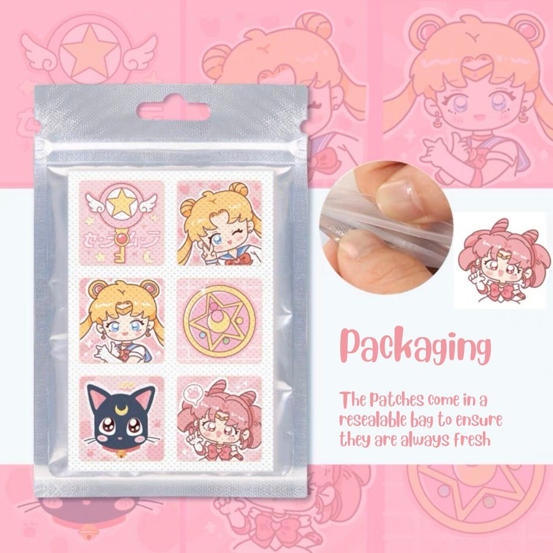 [Sailor Moon] Dengue Defender Mosquito Patches DEET Free (12/24/36 ...