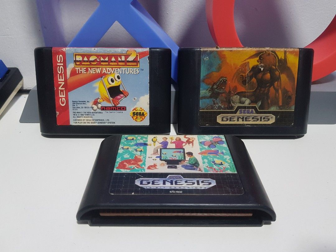 Sega Genesis Cart Game, Video Gaming, Video Games, Others on Carousell