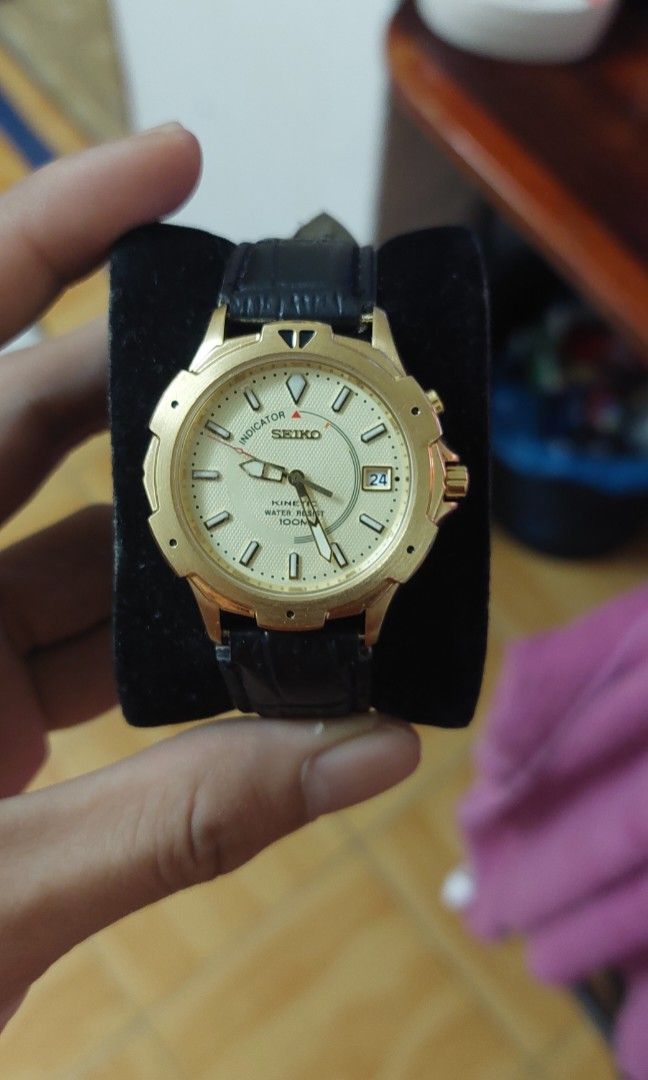 Seiko Kinetic Age of discovery (Normal Quartz Replaced), Men's Fashion ...