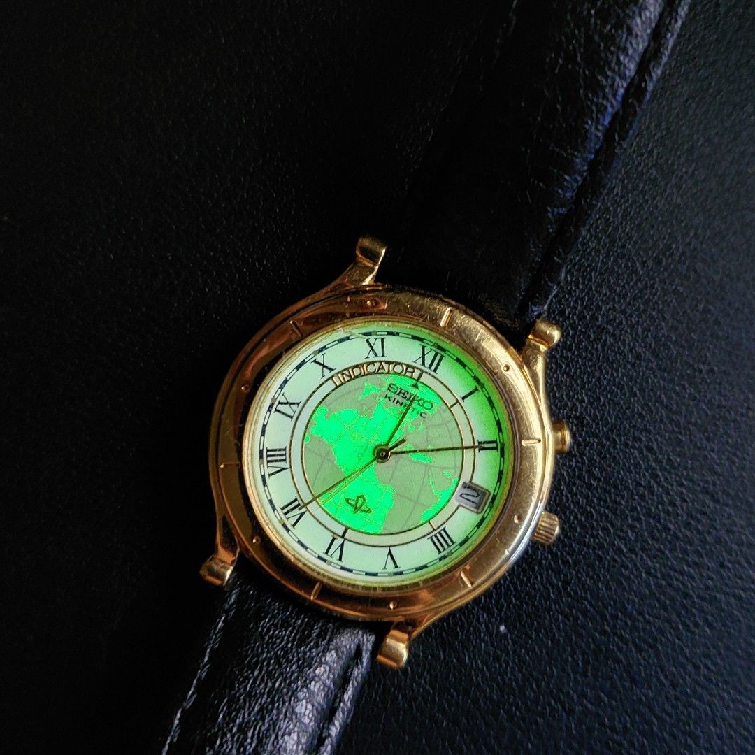 Seiko Kinetic Age of discovery (Normal Quartz Replaced), Men's Fashion ...