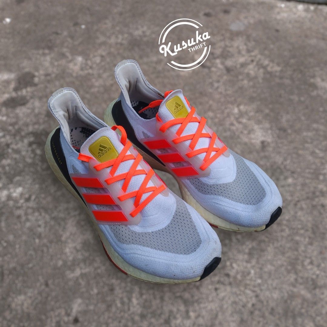 SEPATU LARI / RUNNING ADIDAS ULTRABOOST 21 SECOND BEKAS ( BUKAN 2XU ...
